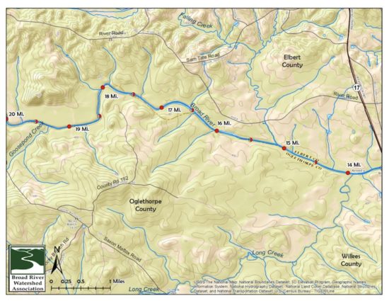 BRWT Maps | Broad River Watershed Association