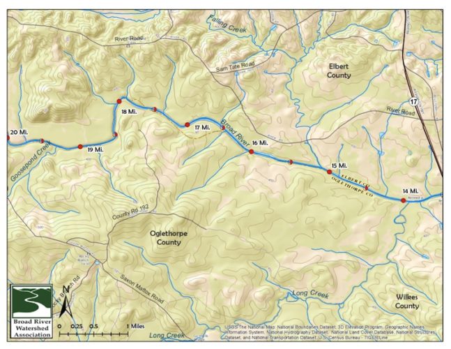 BRWT Maps | Broad River Watershed Association