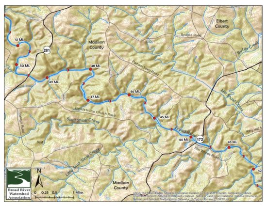 BRWT Maps | Broad River Watershed Association